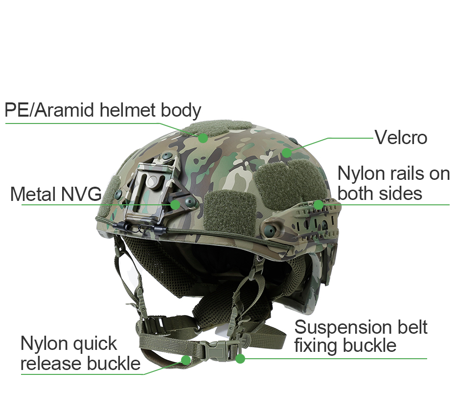 AF Helmet (Airframe Helmet) CP - yudasecurity.com